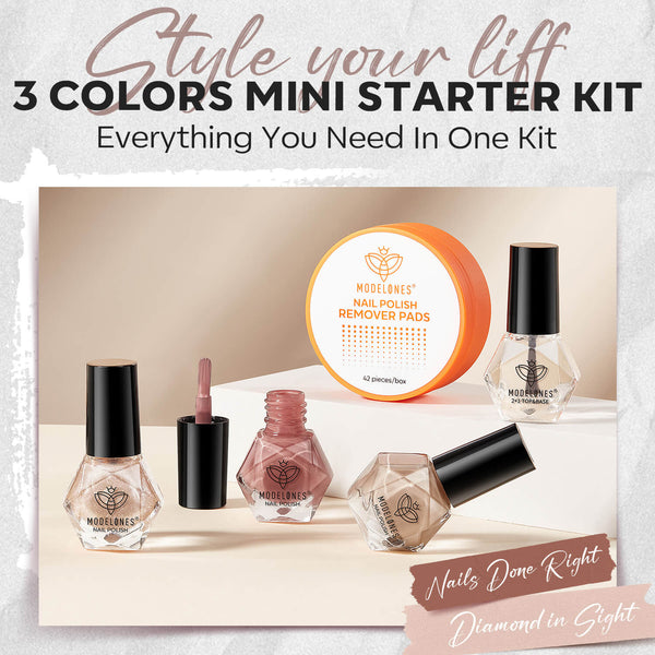 Sorrel - 3 Colors Mini Starter Nail Polish Kit 5ml | Modelones