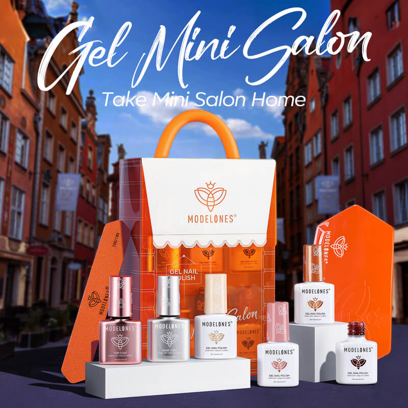 Take Mini Salon Home! New Era Gel Polish Kit by Modelones