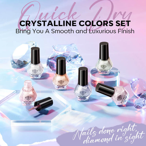 Rime - 6 Colors Nail Polish Set with Magnet | Modelones