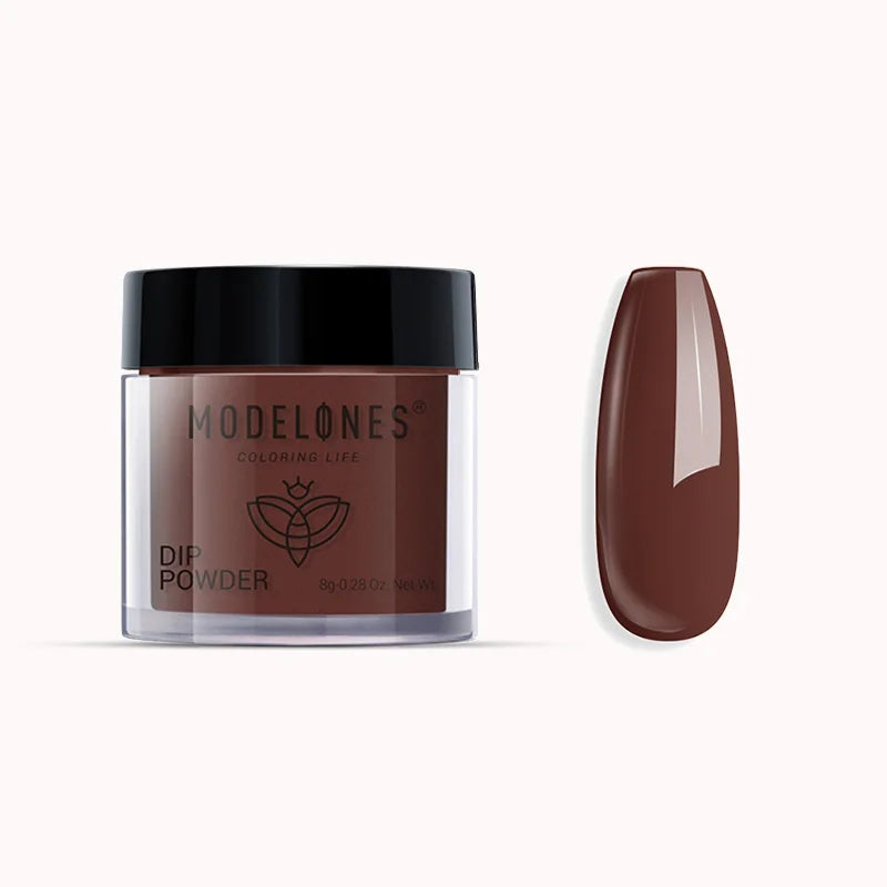 Modelones Dip Powder Nails (0.28 Oz) - Coffee Talk – MODELONES
