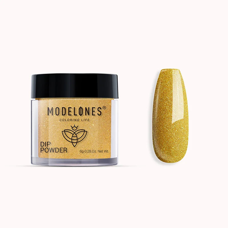 Modelones Dip Powder Nails (0.28 Oz) - Gilded – MODELONES
