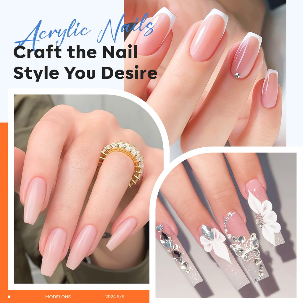 Acrylic Nail Liquid Monomer 240ml (MMA FREE) | Modelones